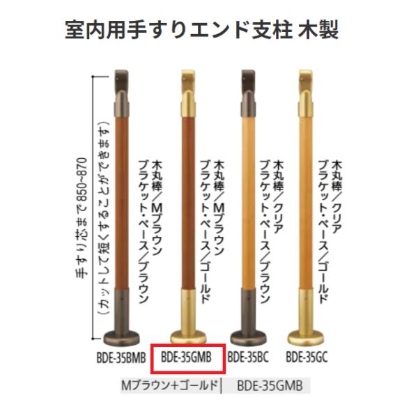 ◆◆◆こちらはにメーカー直送につき代金引換の決済が不可となります。また沖縄・北海道・離島への発送は出来かねます。ご了承くださいませ。◆◆◆手すりの端部に便利な室内用手すり支柱です！【特長】■φ35mm・φ32mmどちらの手すり棒でもご使用い...