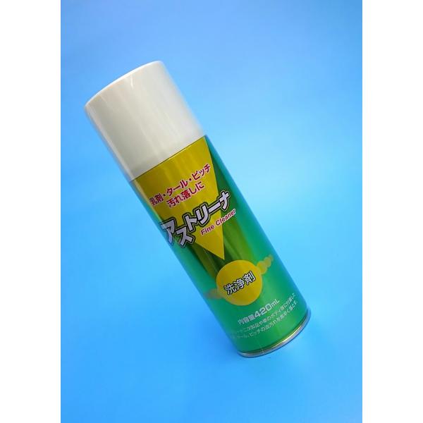 【特長】コンクリート二次製品や車のボディ等に付着した乳剤、タール、ピッチの油汚れを素早く落とします。【仕様】成分：石油系溶剤・LPG内容量：420ｍｌ※塩ビ系素材、衣類やゴム製品及び人体には使用できません。