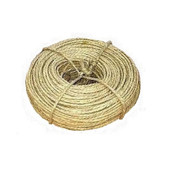 用途様々な国産の荒縄です【用途】園芸野菜の棚つくりこも巻きこまい縄梱包祭りしめ縄地鎮祭餅干し干し柿冬囲い野菜や植物の誘引植木の根巻【規格】呼称：1分長さ：約250ｍ※天然もののためサイズに若干の誤差が生じます。※1分縄を縒っておりますので実...