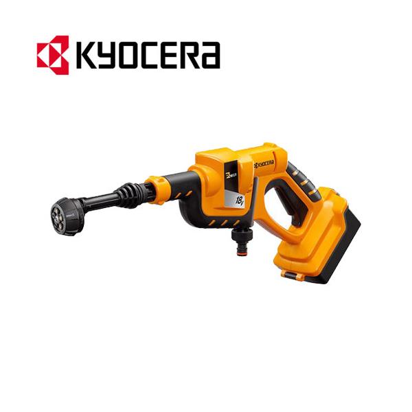 水道も電源がないアウトドアでの洗浄に1つのノズルで５種類の噴射モードに切換え給水は、水道直結と自吸に対応High/Lowの圧力調節付作業時の水はねから電池パックを守る電池パックカバー付水道水に比べ約7倍の吐出圧力吐出圧力：High　2.4M...