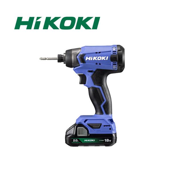 HiKOKI(旧 日立工機) 18V コードレスインパクトドライバ FWH18DA(BG)　＊バッテリ1個仕様となります。18Vのパワフルモーターで作業がスムーズヘッドがスリムで狭い場所でも使いやすい新形リチウムイオン電池 BSL1820M...