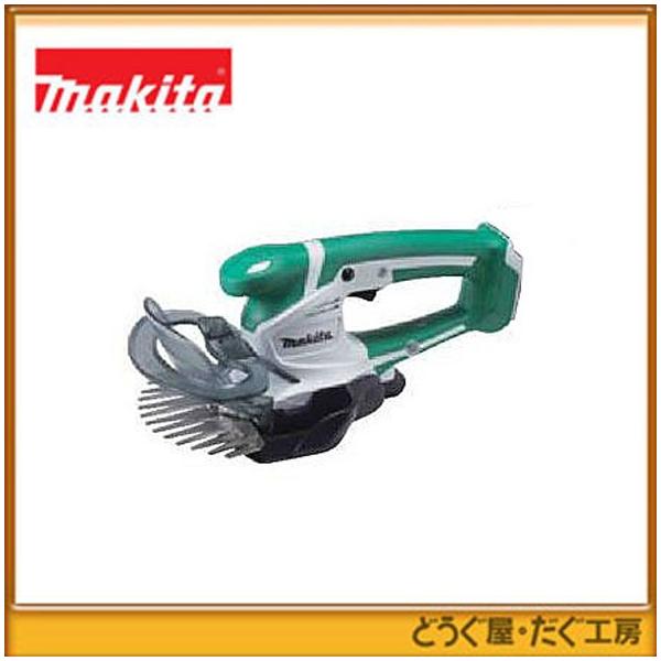マキタ 10.8V 充電式芝生バリカンMUM600DZ(本体のみ)バッテリー、充電器は別売りMUM600DSHからバッテリーと充電器がない状態となります。省スペースの芝刈り、キワ刈りにライトウェイト＆コンパクト新・グラスレシーバ採用 刈った...