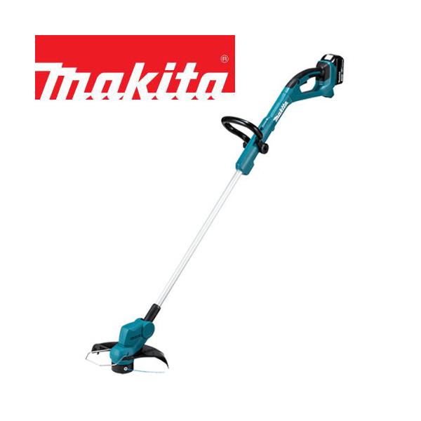 マキタ 18V 充電式草刈機　MUR193DWF障害物が多い場所も安心「ナイロンコードタイプ」長さ調整可能長さ調整はワンタッチ使いやすいループ型ハンドルヘッド部角度5段階調整【仕様】形名：MUR193DWF刈込幅 φ260mm電源（V）：直...