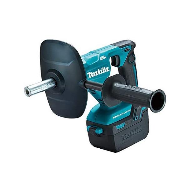 マキタ 18V 充電式カクハン機 UT130DZSP（本体のみ）電源環境に左右されない、優れた取り回し1台で様々な材料の攪拌に対応ハイパワーブラシレスモータ搭載ネジ込み式シャフトサビにくいステンレス製ブレード＆シャフト■仕様■定価：26,0...