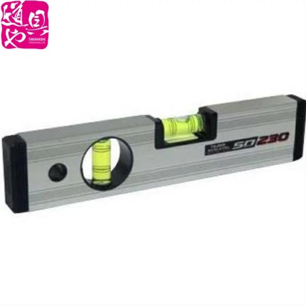■製造メ−カ−タジマ■定価　2,600円タジマ 水平器ボックスレベルスタンダード230mmスタンダードタイプ・アルミ製ボックス型水平器●キズのつきにくい特殊ハードアルマイト表面処理●両サイドプロテクター