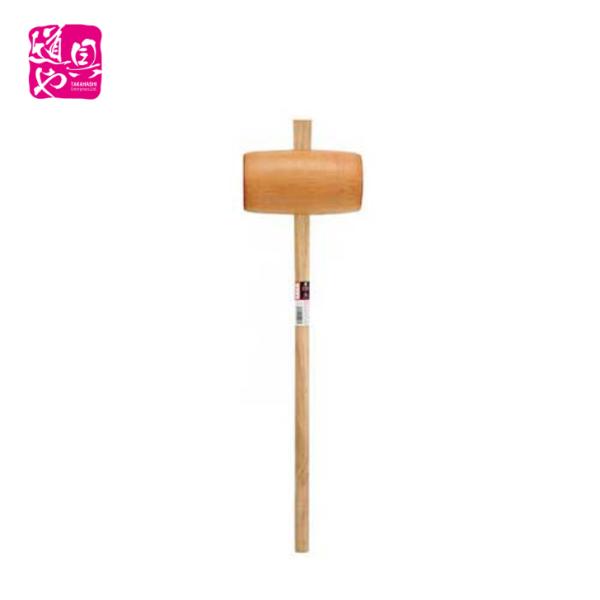 ■製造メ-カ-　大金■定価　設定無し■サイズ　頭部中心径120×縦210×柄900mm ■材質　頭部/紅樫、柄部/樫 大金 イタヤ丸掛矢 120mm（小） ・・・新品。硬さと粘りの両方を併せ持つ掛矢の最高級品 です！