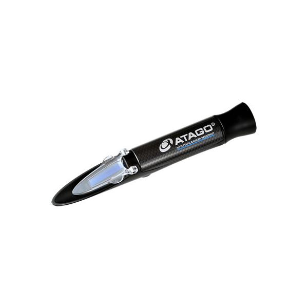 ●測定範囲 海水濃度 0〜100‰　比重 1.000〜1.070（自動温度補正）●最小目盛 海水濃度 1‰　比重 0.001 ●測定精度 海水濃度 ±2‰　海水比重 ±0.001(10〜30℃)  ●寸法・重量 3.2×3.4×20.7cm...