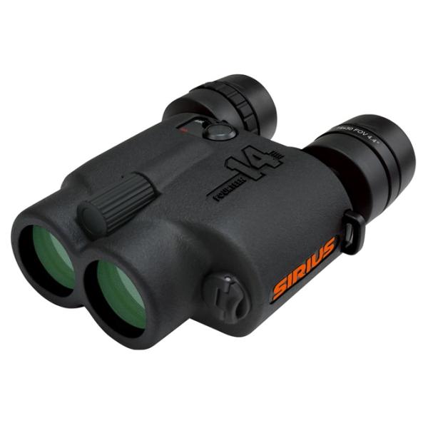 《仕様》●望遠倍率：14倍●対物レンズ有効径：30mm●実視界(FOV)：4.4°●見掛け視界：56.5°●ひとみ径：2.1mm●アイレリーフ：15mm●最短合焦距離：3.5m●防水性能：IPX4 雨天使用可能●防振機構：レバー式（ON/O...