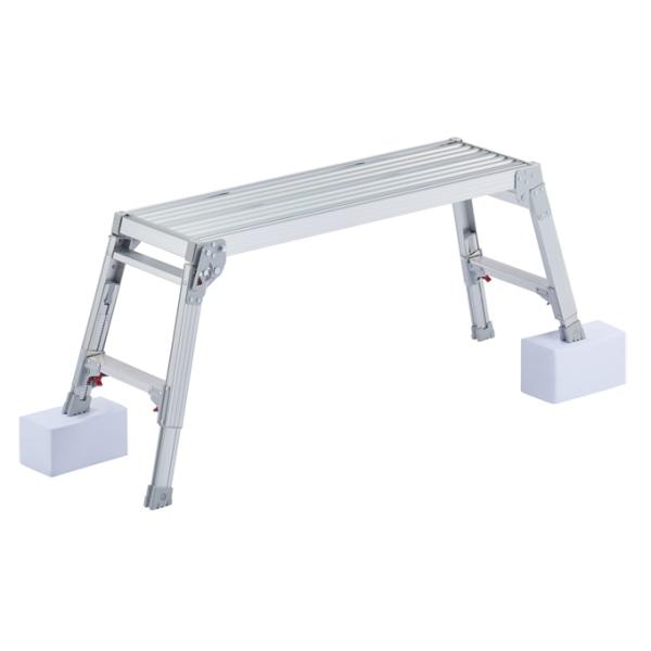 《仕様》●天板高さ：0.43〜0.55m●天板寸法　・長さ：100cm　・幅：30cm●質量：5.7kg●設置寸法(外寸)　・幅：38〜40cm　・奥行：124〜131cm●収納寸法(外寸)　・長さ：103cm　・幅：38cm　・厚み：15...