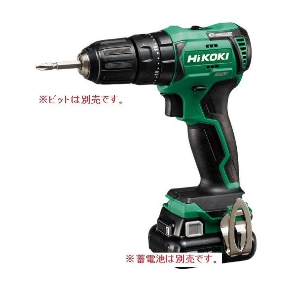 《仕様》●ブランド名：HiKOKI (ハイコーキ)●メーカー名：工機ホールディングス株式会社●DV12DD-NN●ねじ締付能力　・小ねじ：ねじ径6mm　・木ねじ（下穴あり）：呼び径5.8×長さ45mm●穴あけ能力　・鋼材：直径10mm　・ア...