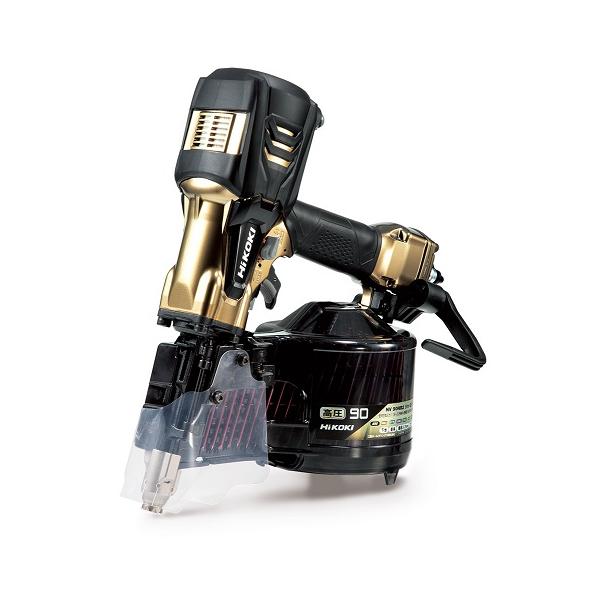 《仕様》●ブランド名：HiKOKI (ハイコーキ)●メーカー名：工機ホールディングス株式会社●NV90HR2-N●動力形式：ピストン往復動式●使用空気圧：1.18〜2.26MPa●空気消費量：2.4L/本（1.96MPa時）●パワー切替機構...