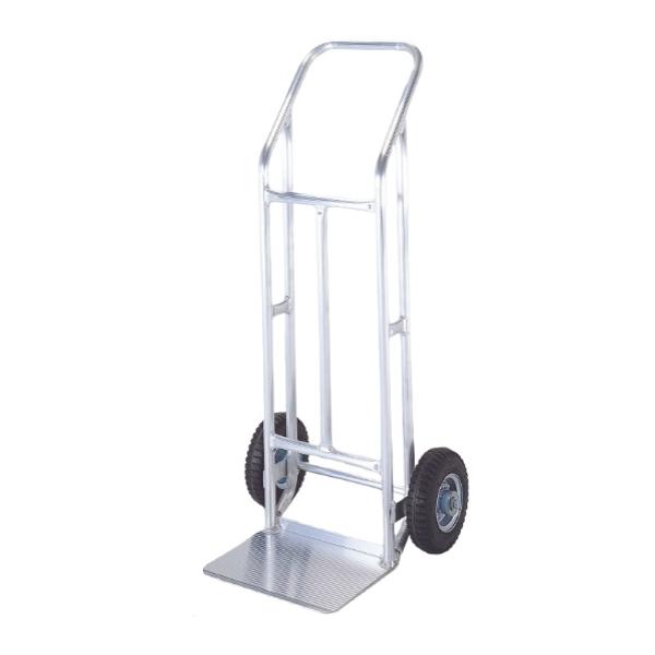 《仕様》●外輪タイプ●製品サイズ：幅540×奥行475×高さ1130mm●荷台サイズ：幅350×奥行265mm●製品重量：7.1kg●最大使用荷重：100kg●本体材質：アルミ製※商品の詳細はメーカーサイトにてご確認ください。《特長》●オー...