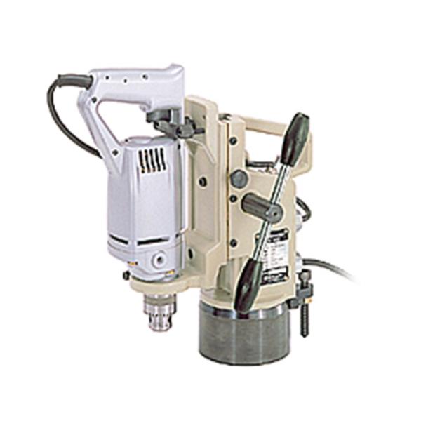 ●穴あけ能力(mm):10 ●ストローク(mm):100 ●マグネット寸法(mm):φ105 ●無負荷回転数(minの-1乗):1700 ●最大磁力(N):3430 ●定格電流(A):4.1 ●コード長さ(m):1.6 ●消費電力(W):4...