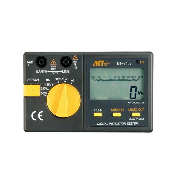 ●測定レンジ 125V：4/40/400/1000MΩ 250V：4/40/400/2000MΩ 500V：4/40/400/2000MΩ●分解能 125V：1/10/100KΩ/1MΩ 250V：1/10/100KΩ/1MΩ 500V：1...