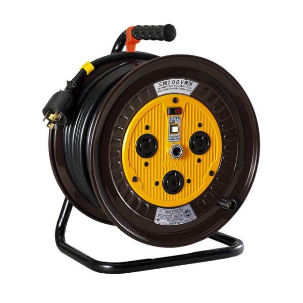 《仕様》●型式：ND-E330FL-20A●屋内型●定格電圧： 250V●定格電流： 7A（全巻時）/20A（全延時）●電線長(m)： 30●電線種 SVCT 3.5×4芯●アース： ◯●入力プラグ： 接地3P 引掛式[外カギ]●パイロット...