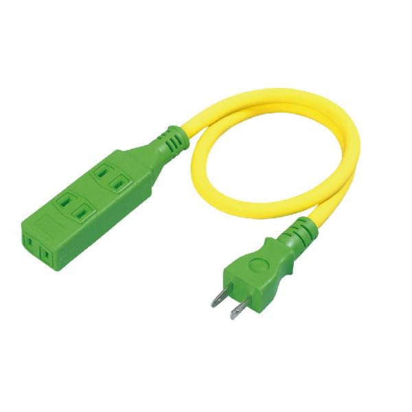 《仕様》●型式：S2-0.5S●仕様： 屋内型●定格電圧： 125V●定格電流： 15A●電線長(m)： 0.5●電線種： SVCT 1.25×2芯●入力プラグ： 2Pプラグ●コンセント定格： 15A 125V●コンセント形状： 2P スト...