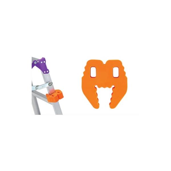 《仕様》●材質：PE●サイズ(mm)：縦113X横108X厚み40●質量(kg)：0.12●セット内容：2個入●脚立・足場台の接触や転倒による傷つきを防止します。