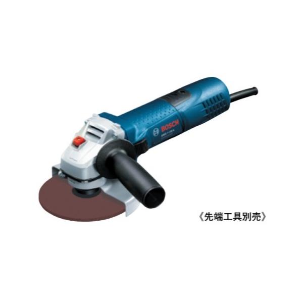 《仕様》●砥石径：100mmφ●電源：100V(50/60Hz)●消費電力：720W●回転数：11000回転/分●スピンドル径：M10X1.5●砥石取付穴径：15mmφ●コード：2.5m●質量：1.5kg《特長》●各種金属等への研磨・研削、...