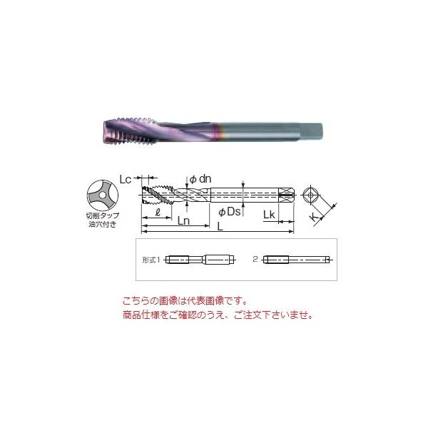 《仕様》●食付(Lc)：2.5mm●等級：GT7●全長(L)：82mm●ねじ長(?)：18mm●溝数：3●シャンク径(Ds)：8.5mm●形式：2《特長》●アルミニウム・鋳鉄などの長寿命ねじ加工に適しています。
