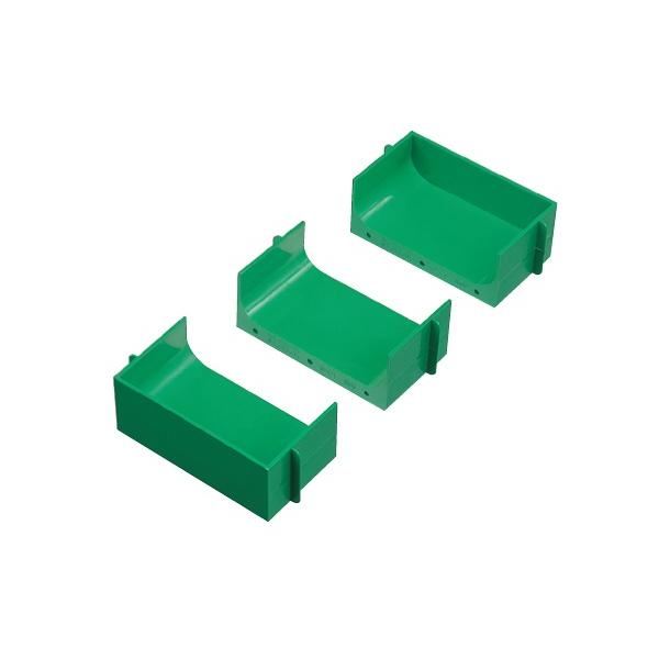 【完成品】 《商品説明》●グリーン購入法適合商品《商品スペック》●カラー：グリーン●材質：ABS樹脂●メーカー名：サカエオリジナルブランド●掲載カタログ：SAKAE2025総合カタログ598ページ《商品情報》●片面仕様●1箱当たりの入数：C...