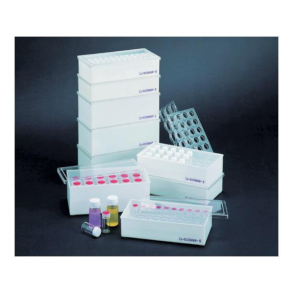 《収納・整理・保管》《仕様》●型番 SF-22型用仕切板●穴径（φmm） SF-22型用仕切板●収納数（本） SF-22型用仕切板 ●材質：PS（ポリスチレン） ●耐寒温度：−20℃特長●耐薬品性に優れ、特に冷凍保存には優れた強さを発揮しま...