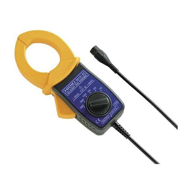 《仕様》●定格電流：AC 10〜500A、6レンジ●確度：±2% rdg. ±1% f.s.(45〜66Hz)●周波数特性：40〜1kHzにおいて確度に加算、振幅 ±6% rdg.(10, 20 A)±3% rdg.(50Aレンジ以上)●出...