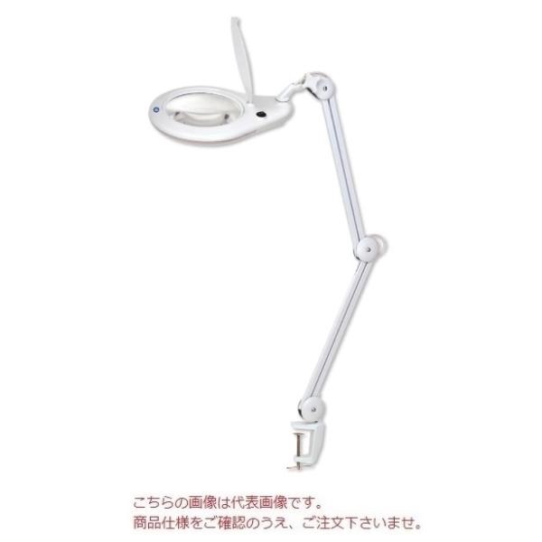 《仕様》●定格電圧：AC100V●定格周波数：50/60Hz●LED使用数：84個●クランプ可能範囲：約10〜60mm●電源コード長：約1.8m●倍率：4倍●レンズ可視範囲：φ140mm●アーム長：下 435mm、上 425mm、最大 87...