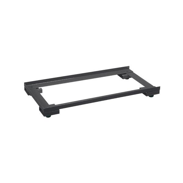 《商品説明》●三方コボレ止め構造で、保管庫の搭載が容易にできます。●グリーン購入法適合商品《商品スペック》●外寸：W1000×D630×H58mm●アジャスター：樹脂製 ネジ径M12×P1.75●メーカー名：サカエオリジナルブランド●掲載カ...