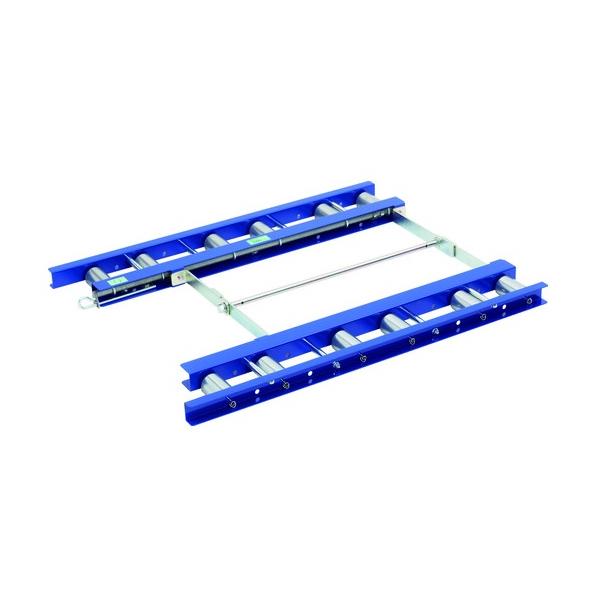 《仕様》●積載荷重：1000kg まで●機長（L）：1070●機幅：860●使用ローラ：SRA5712（φ57.2 x 1.4t）●ローラ幅（W）：100●シャフト：φ12　パイプシャフト●ローラ本数：12 本●ストップ機構：レバーロックに...