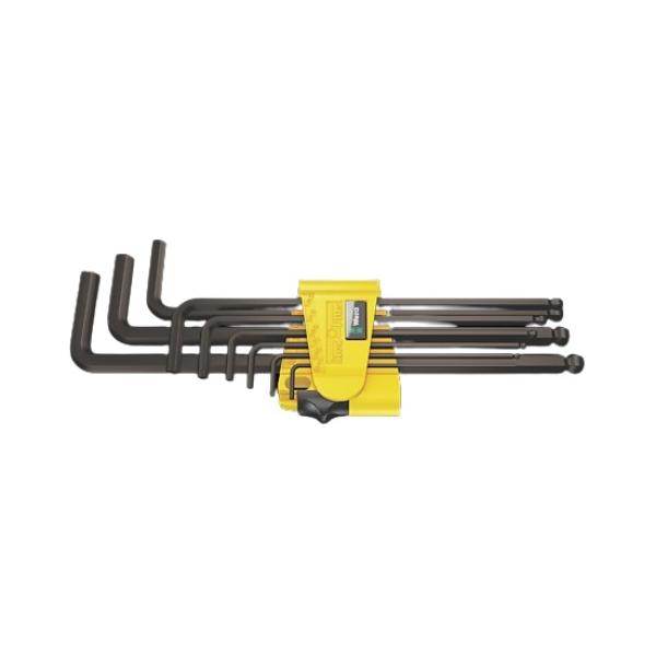 《仕様》●高品質のL型レンチ、六角用9点セット、黒箱入り《特長》●ヘックスプラスは、リセス(ネジの窪み)と点ではなく面で接触するよう造られ、その接触面も広く設計されており、力を加えたときに分散して伝達されるのでリセス(ネジの窪み)が損傷する...