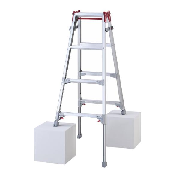 《仕様》●天板高さ：1.02〜1.33m●有効高さ：0.71〜1.03m●はしご時長さ：2.14〜2.78m●設置寸法(外寸)　・全幅：50〜55cm　・奥行：72〜89cm●収納寸法(外寸)　・全幅：50cm　・奥行：17cm　・高さ：1...