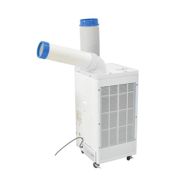 《仕様》●屋内用●定格電圧：100V●周波数：50/60Hz●電線長：2m●アース：あり●入力プラグ：2Pプラグ●サイズ　・本体：W390×D430×H803mm　・冷風ダクト：φ125×440〜620mm　・排熱ダクト：φ150×430〜...
