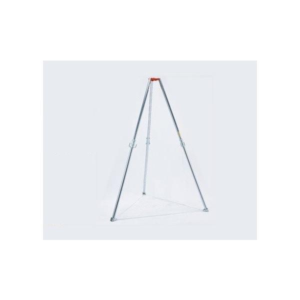 《仕様》●許容荷重：1ton(3脚均等荷重・脚の接地角70度の時)●全長：25m(1本1.25mX2本連結時(収納時1.35m))●自重：25kg■付属品：携帯収納バッグ、脚部締結クレモナロープ6.5m《特長》●クレーン車がなくても、重量物...