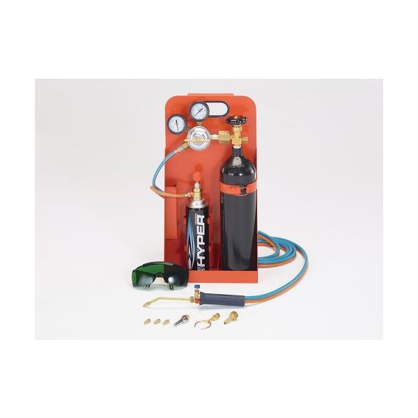 《仕様》●ロウ付能力：40φ程度(硬ロウ使用)●溶断能力：1mm鉄板●最高温度：3000℃●酸素ボンベ：2.1L ※酸素は充填されておりません。●ガスボンベ：プロパン、ブタン、DME混合 230g(TA379TH)●ホース：2.5m(逆火防...