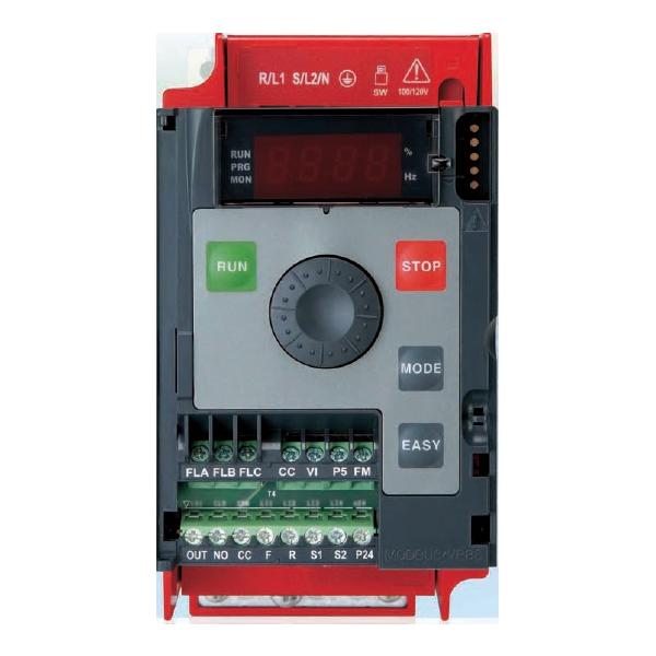 《仕様》●入力相数：三相●電圧クラス：200V●適用モータ容量：0.2kW●定格出力容量：0.6kVA●定格出力電流：1.4A●出力電圧：3ph-200〜240V●過負荷電流定格：150%-1分●電源　主回路：3ph-200〜240-50/...