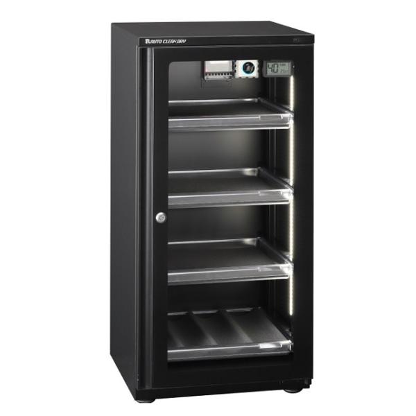 ※離島への配送は、別途送料を申し受けます。《仕様》●カラー：ブラック●庫内湿度：30〜50%RH●内容量：118L●定格電圧：AC100V(50/60Hz)●電源コード：長さ 2m●プラグ形状：2Pプラグ●棚：(引出し棚内寸)W345×H3...