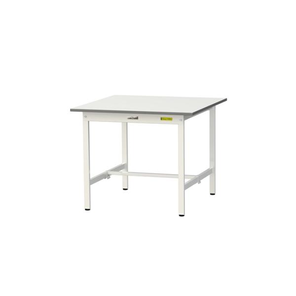 《ワークテーブル150シリーズ 固定式 H740mm 基本形》●サイズWxDxH　900x900x740●質量(kg)　22.8●SUP990WW特長●座り作業に最適な高さ740mmです。●均等耐荷重150Kg●固定式H740mmです。●グ...