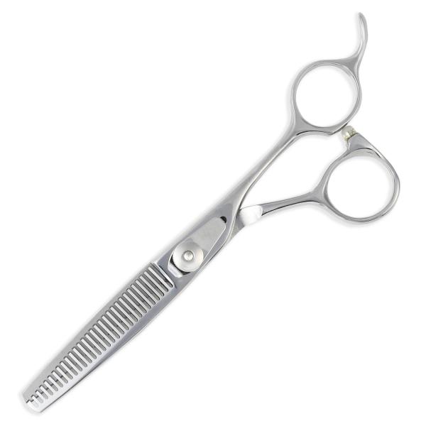 商品内容　セニング 6.0インチ 15〜20%前後 スキ率:15〜20%前後※毛量や毛質、使い方によりスキ率は変わります。ウェット、ドライどちらも可サイズ　6.0インチ材質　420Cロックウェル硬度　HRC-56■6.0インチ寸法　全長17...