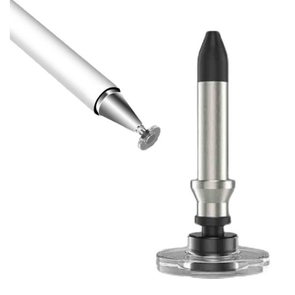 ディスク部がとれたりなどの破損や感度が悪くなった場合の交換用ペン先です。サイズが合えば様々なメーカーのタッチペンにご使用いただけます。【サイズについて】商品画像をご参照くださいませ。※必ずお手元のペン先のサイズをご確認上ご購入下さいませ。※...