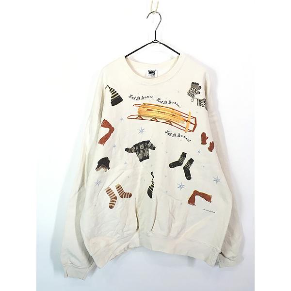 古着 90s rel e vant products ソリ ウィンター ウェア スウェット トレーナー XL 古着