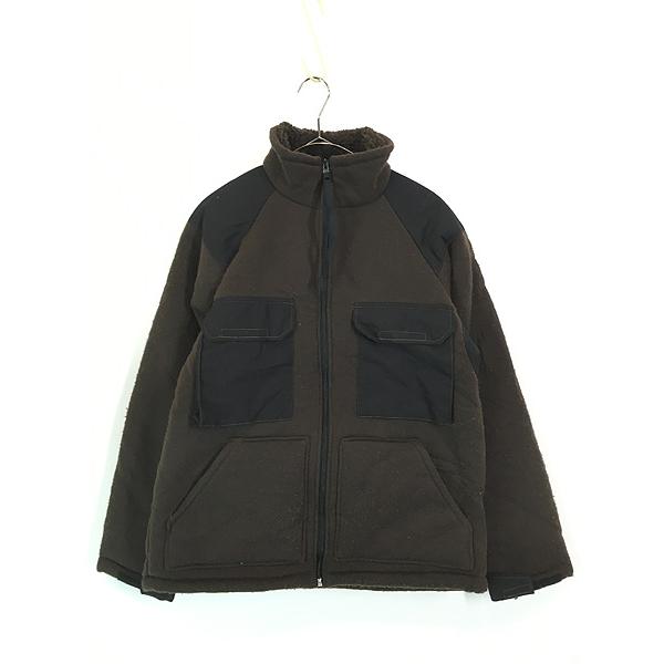 古着 90s 米軍 US ARMY ECWCS ミリタリー パイル ライナー フリース ベア ジャケット M