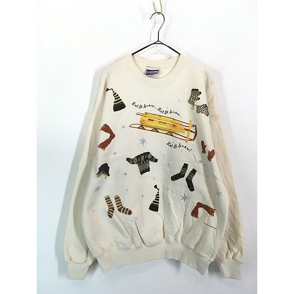 古着 90s rel e vant products ソリ ウィンター ウェア スウェット トレーナー L 古着