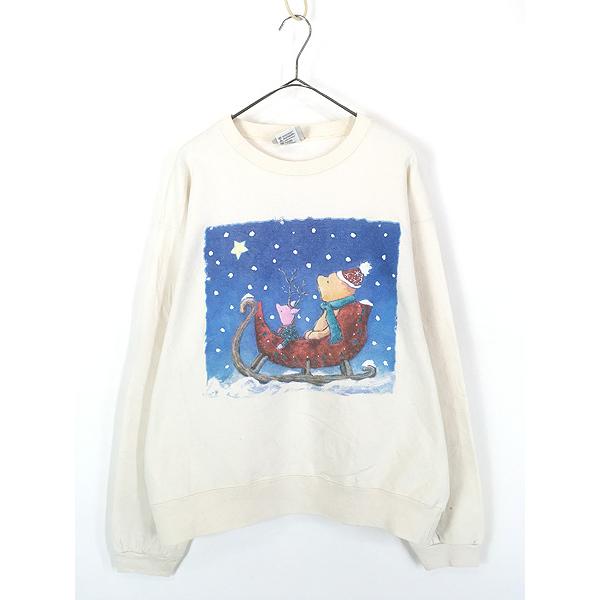 古着 90s USA製 Disney Classic Pooh クマのプーさん クラシック スウェット トレーナー M 古着 古着 90s USA製 Disney Classic Pooh クマのプーさん クラシック