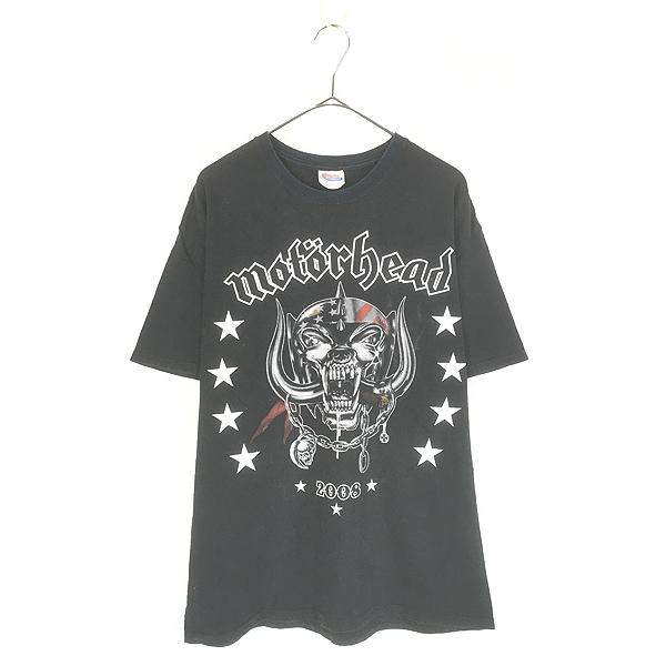 古着 00s MOTOR HEAD 「2008」 Motorizer ヘヴィ メタル ハード ロック バンド Ｔシャツ L