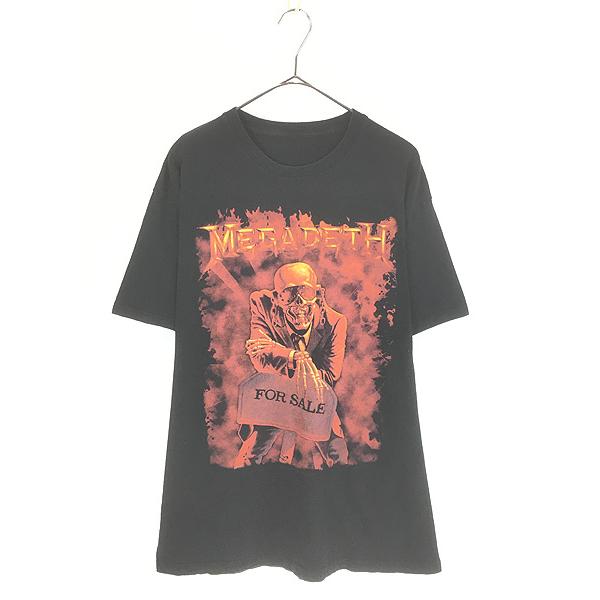 古着 MEGADETH 「Peace Sells... But Who's Buying?」 ヘヴィ メタル ロック バンド Tシャツ XL位
