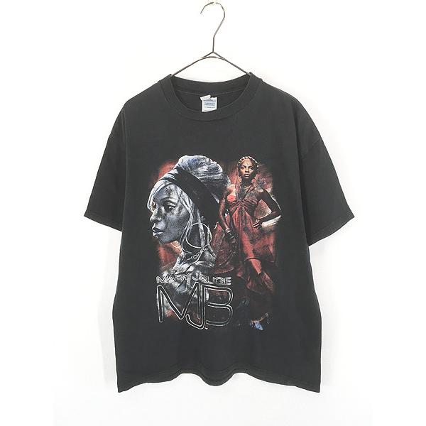 レディース 古着 00s MARY J BLIGE 「THE BREAKTHROUGH EXPERIENCE TOUR 2006」 ツアー R&amp;B ソウル ヒップホップ  ミュージック Tシャツ L