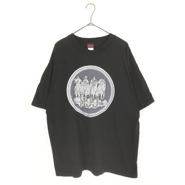 古着 90s HIGH LANDER ハイランダー 「100th」 悪魔の戦士 映画 ムービー Tシャツ XL 着