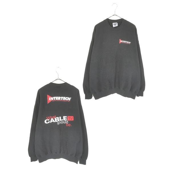 古着 90s Lee 「INTERTECH」 TV エンタメ 企業 スウェット トレーナー XL