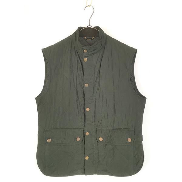 古着 Barbour 「LOWERDALE」 パデッド キルティング スタンドカラー ローワーデイル ベスト XL
