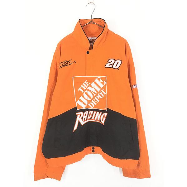 古着 00s Winner's Circle 「The Home Depot」 ホーム デポ 企業 刺しゅう レーシング ジャケット XL